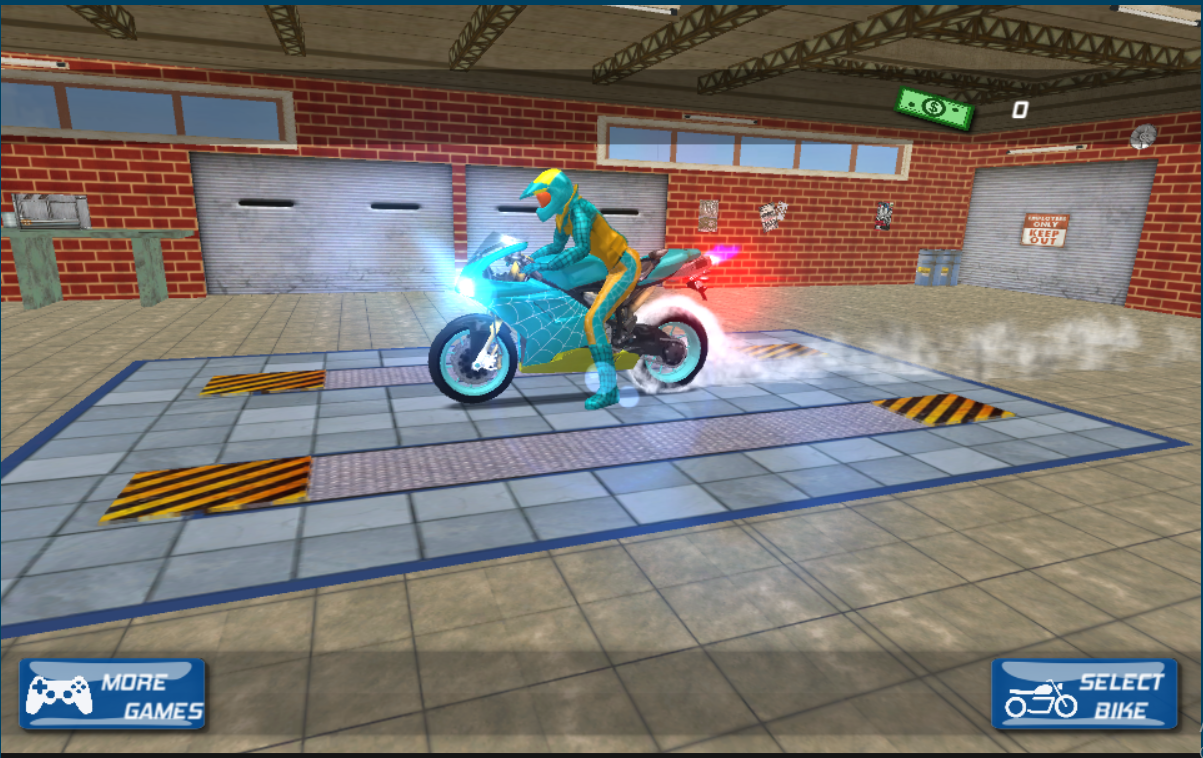 Hero Stunt Spider Bike Simulator 3D – Games online