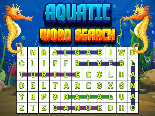 Aquatic Word Search – Games online