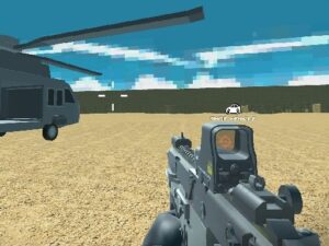 Blocky Combat Swat Vehicle Desert – Games online